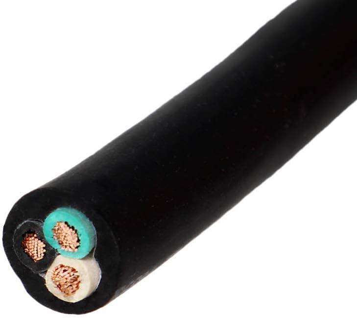 Amazon.com: Flextreme 10/3 Bulk Cable 100 Foot - SJOOW Jacket, 30 Amps ...