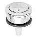 Wirquin Jollyflush Dual Flush Chrome Push Button, Toilet Flushing ...