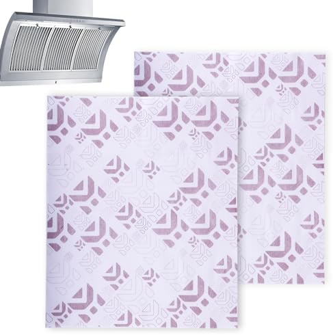 Cooker Hood Filter Paper, 2 Pack Kitchen Extractor Fan Filters ...