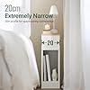 Amazon.com: SoBuy Set of 2 Nightstand Narrow Night Stand Modern Design ...