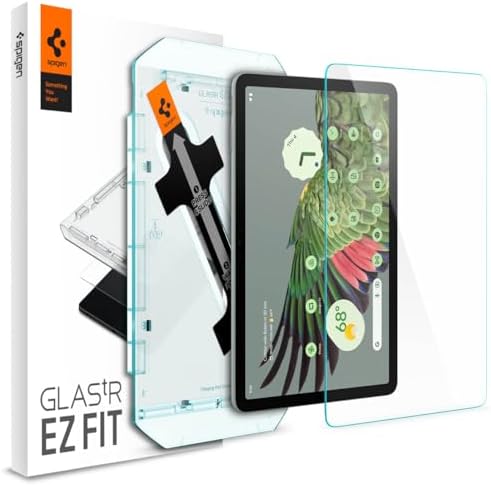 Amazon.com: Spigen Tempered Glass Screen Protector [GlasTR EZ Fit ...