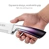 Amazon.com: Purple Professional 9-Piece Kitchen Knife Set with Acrylic ...