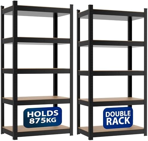 G-Rack Garage Shelving Unit: 180cm x 90cm x 60cm | Single bay ...