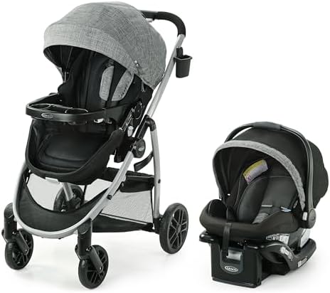 Amazon.com : Graco Modes Pramette Travel System, Car Seat and Stroller ...