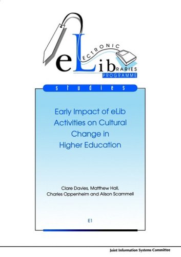 Amazon.com: ELIB Studies: Early Impact of ELIB Activities on Cultural ...
