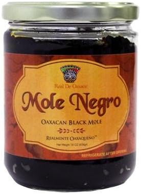 Amazon.com : Mole Negro Real de Oaxaca 16 oz : Grocery & Gourmet Food