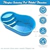 Amazon.com: Fiberglass Swimming Pools Inground & Above Ground, Pool ...