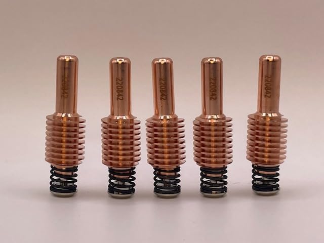 Amazon.com: 220842 Plasma Cutter Electrodes,5pcs 50A Plasma Electrode ...