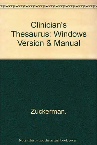 Amazon.com: Clinician's Thesaurus, Electronic Edition: Version 4.0 ...