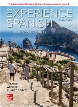 Experience Spanish ISE With Connect + Print Text Combo 4th Edition ...