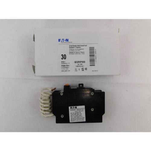 Eaton QCGFEP1030 MCB Type QCGFEP, 1Pole, 30Amp, 10KAIC: Amazon.com ...