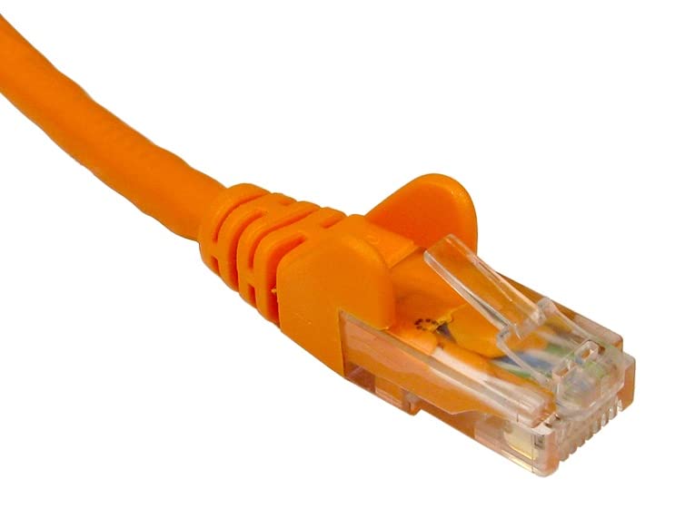 World of Data 2m ORANGE Premium CAT6 Network Cable – Ethernet – LAN ...