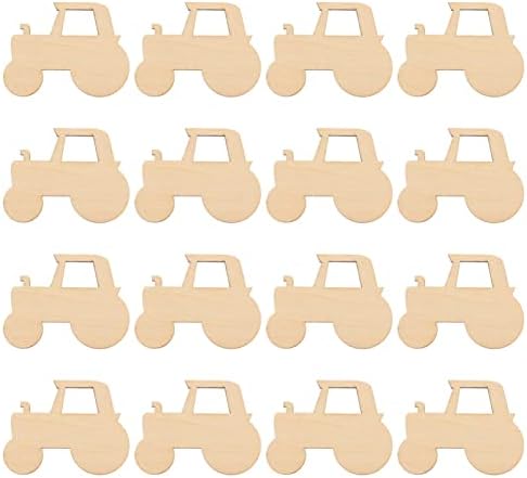 Amazon.com: 30 Pack Unfinished Wood Car Cutouts Crafts Wooden Truck ...