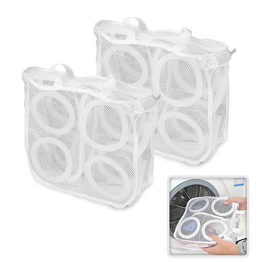 HR MALL Portable Laundry Washing Bags with Premium Rust Free Zipper ...