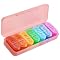 Amazon.com: Weekly Pill Organizer 2 Times a Day - AM PM Pill Organizer ...