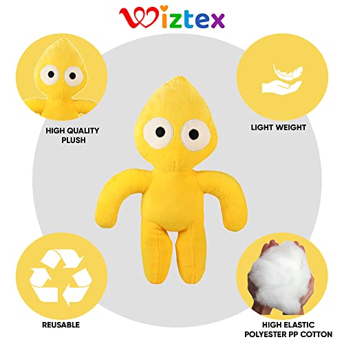 wiztex Rainbow the Friends Plush Toy Collection, 30 cm Yellow Water ...