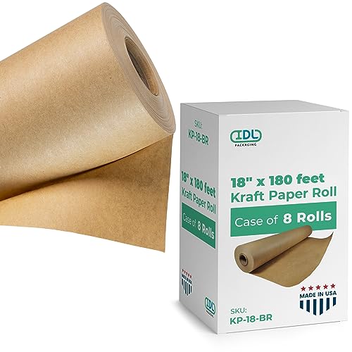 Snapklik.com : IDL Packaging Brown Paper Roll 18" X 2160"