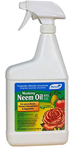 Amazon.com: Monterey Neem Oil Insecticide, Miticide and Fungicide Ready ...