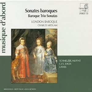 Baroque Trio Sonatas: Schmelzer, Muffat, Bach, C.P.E., Medlam: Amazon ...