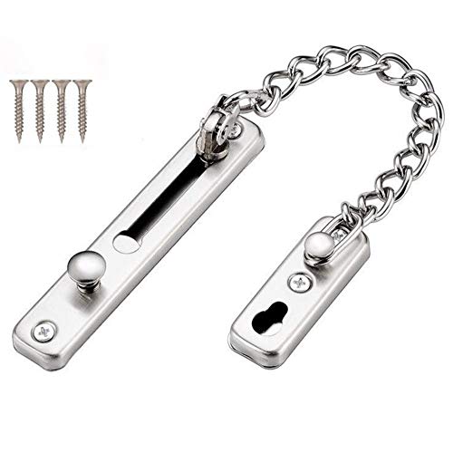 Safety Chain Door Lock Heavy Duty Latch Chain Door Lock with Spring ...