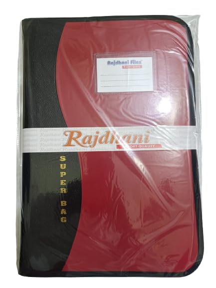 Rajdhani Files Document and Certificates Holder Cum Chain File Bag 20 ...