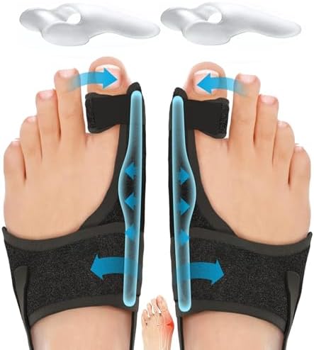 Bunion Corrector for Women and Men Toe Separator Both 2 Feet Bunion ...