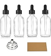 Amazon.com: 12 pcs, 1 oz Amber Dropper Bottles w/ 3 Stainless Steel ...