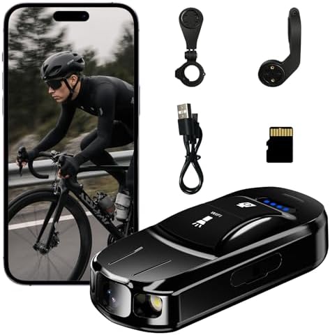 Amazon.com : RideZen Bike Camera Small Thumb Action Camera, IPX6 ...
