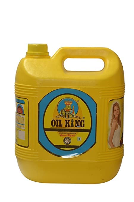 OIL KING Cold Pressed Sunflower Oil (Sun Flower)- 100% Pure Refined ...