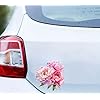 Amazon.com - Watercolor Peony Flower Decal, Floral Vinyl Removable ...