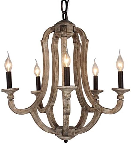 Amazon.com: ZemSum Farmhouse Chandeliers for Dining Room Light Fixtures ...
