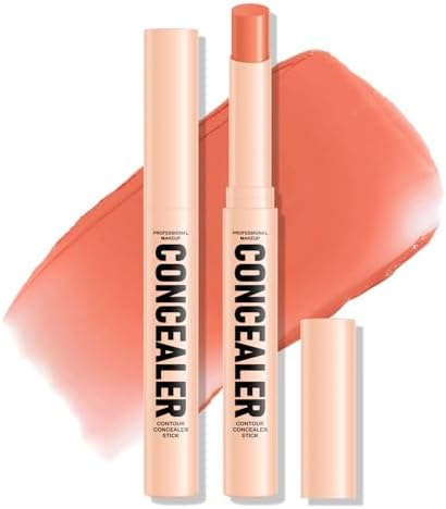 Amazon.com : FREEORR Orange Color Correcting Concealer Stick,Under Eye ...