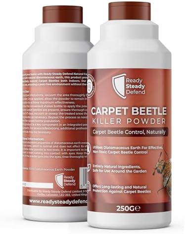 Pest Expert Carpet Moth Killer Powder XL pack size 300g - Fast-Acting ...