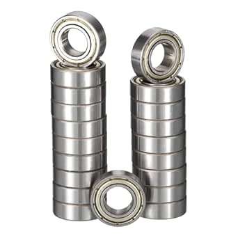 HiPicco 685ZZ Deep Groove Ball Bearings, ID 5mm x OD 11mm x Width 5mm ...