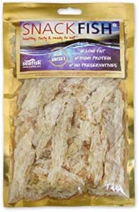 20 x bags of Snackfish 100g, Dried Cod Fish Flakes Snack, Natural ...