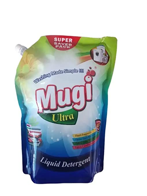 Hives super store Mugi Ultra Liquid Detergent 2 Ltr : Amazon.in: Health & Personal Care