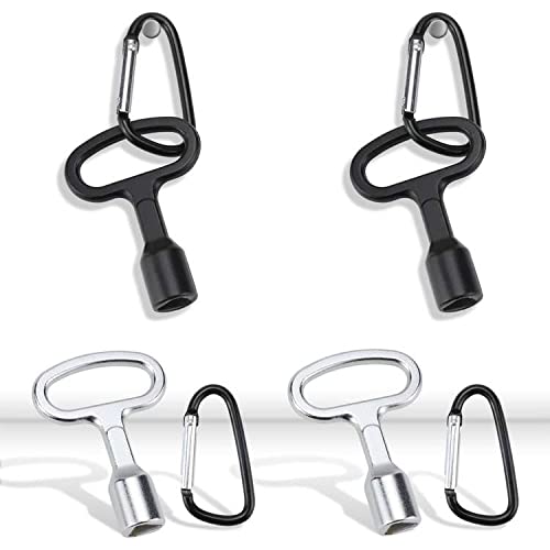 Buy Rayong Meter Box Key 4Pcs Meter Box Key, Metal Triangular Key ...