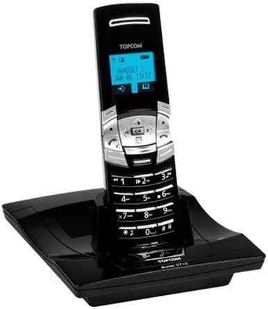 TOPCOM BUTLER 5710 Eco Mode - Cordless phone w/ caller ID - DECT/GAP ...