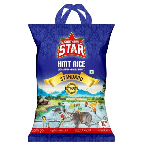 Southern Star Sona Masoori HMT Rice - Standard, 5Kg : Amazon.in ...