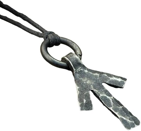 Amazon.com: NauticalMart Forged Iron Tiwaz Tyr Tiw Rune Viking Pendant ...