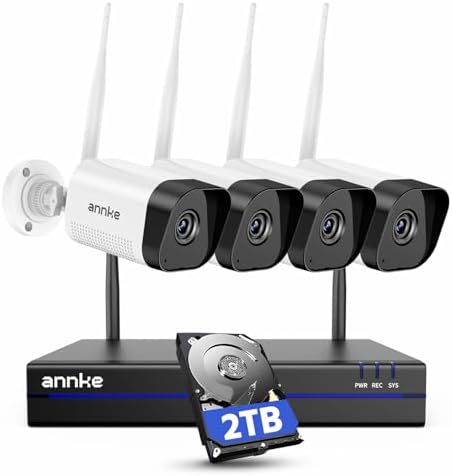 Amazon.com : Hiseeu 4K/8MP Wireless Security Camera Outdoor, 5G/2.4G ...