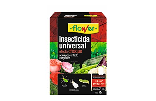 Flower Insecticida Universal 50Ml : Amazon.es: Jardín