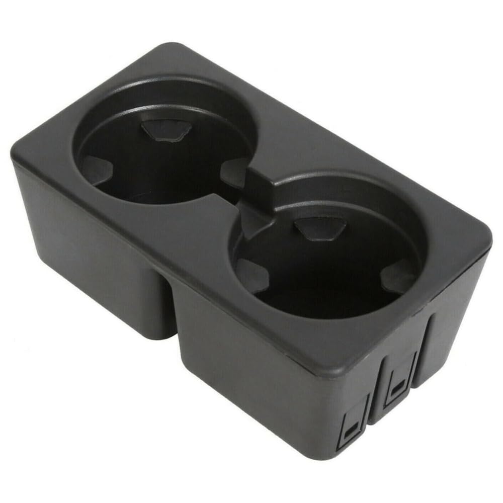 Amazon.com: AUTOVIP Floor Console Cup Holder Drink Fits (Plastic Black ...