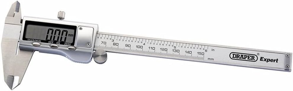 Draper 80859 Dual Reading Digital Vernier Caliper, 150mm : Amazon.co.uk ...