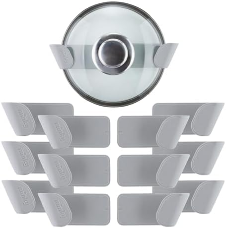 Minky Pan Lid Holder Set - 6 Pairs, Under Sink Organiser, Fully ...