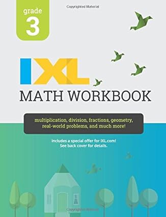 IXL Math Workbook, Grade 3: IXL Learning: 9781548655228: Amazon.com: Books