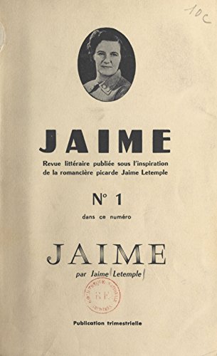 Jaime (French Edition) - Kindle edition by Letemple, Jaime, Fournier ...