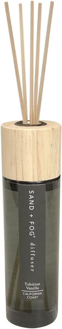 Amazon.com: Sand + Fog Tahitian Vanilla Reed Diffuser | Made with ...