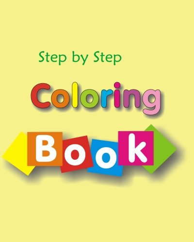 Amazon | Step by Step Coloring Book | Wittystart | Crafts for Children