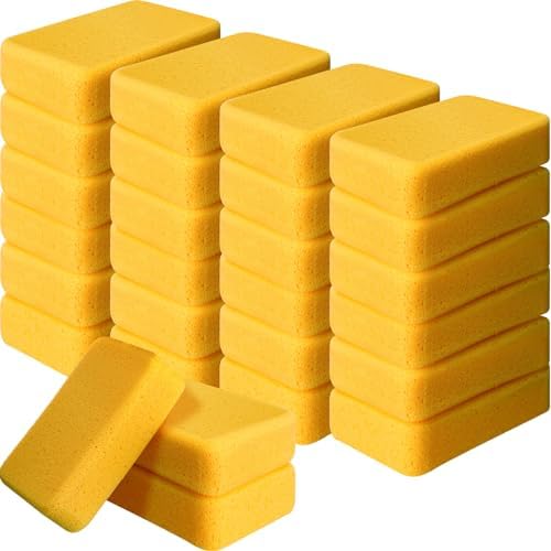 Amazon.com: Tioncy 24 Pcs Large Sponges Bulk 7.5 x 5.5 x 1.9 Inch ...
